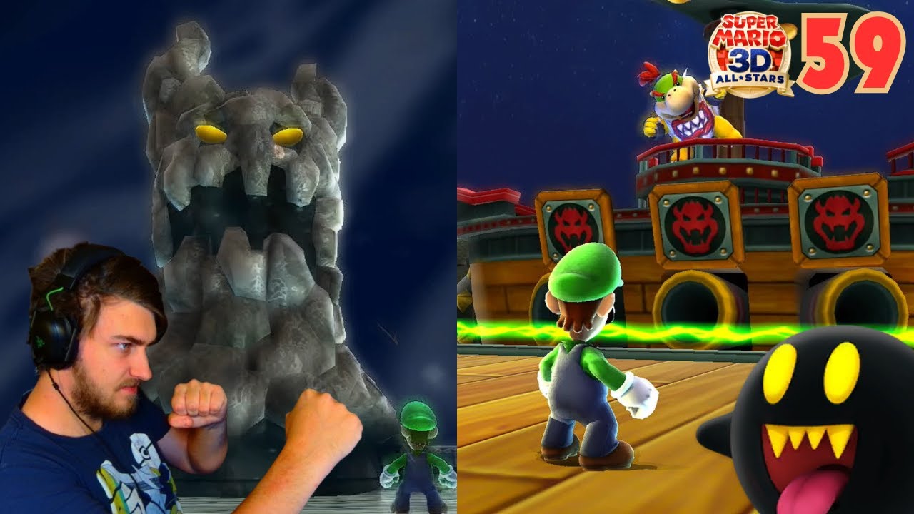 Airship Boulder-Heist!! | Super Mario 3D All-Stars [59] - YouTube
