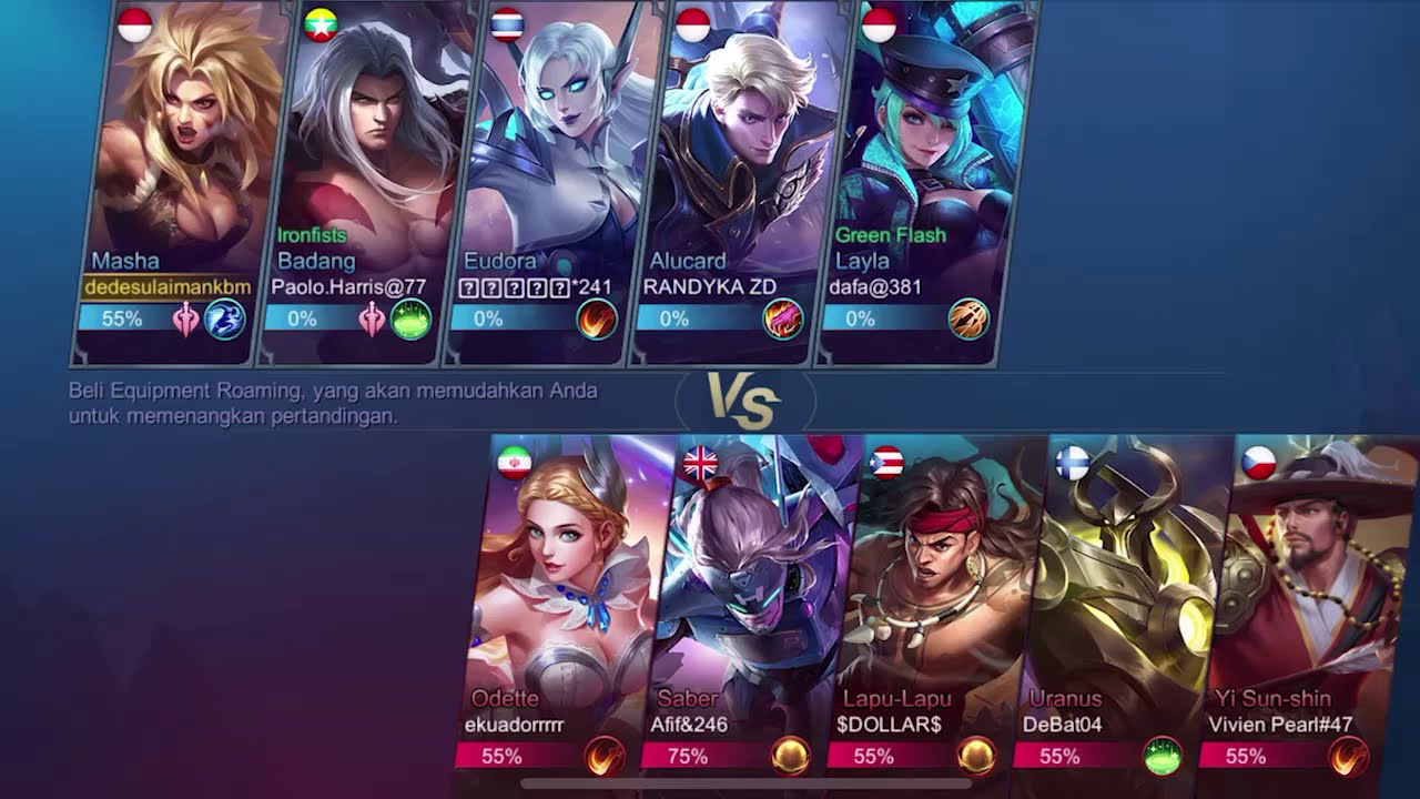 MASHA HERO TERKUAT DI MOBILE LEGEND ?? - YouTube