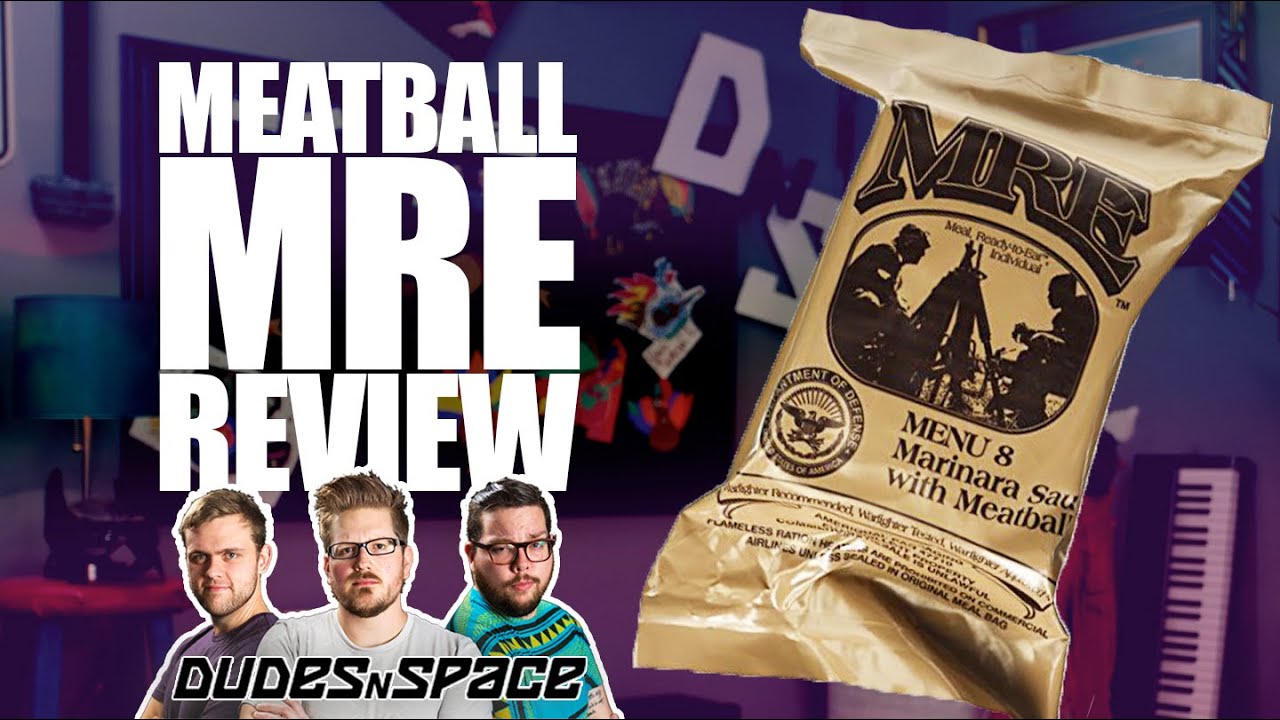 MRE Review - Meatballs In Marinara - Dudes N Space - YouTube