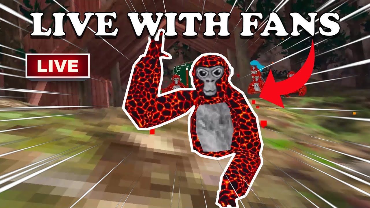 BIGGEST GORILLA TAG YOUTUBER EVENT - YouTube