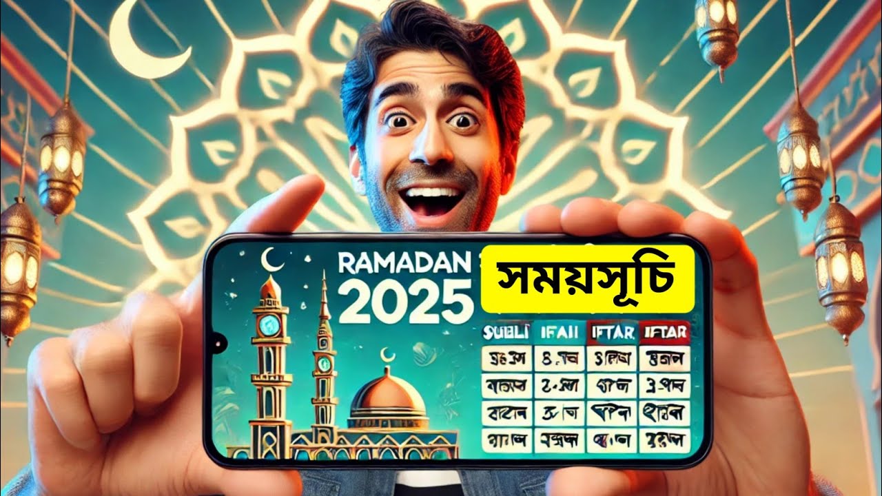 ২০২৫ সেহরী ও ইফতারের সময়সূচি | Sehri Iftar Time Today | Romadan Calendar 2025 | Ramadan time ...