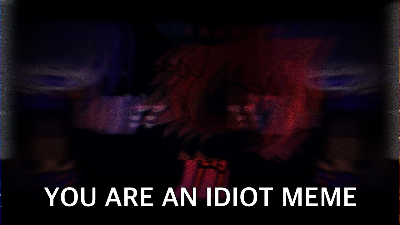 YOU ARE AN IDIOT MEME // Oddities roleplay // Minecraft fnaf \\ • 700 ...