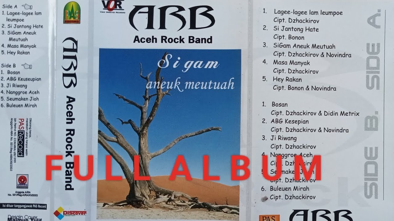 ACEH ROCK BAND - Full Album (2004) - YouTube