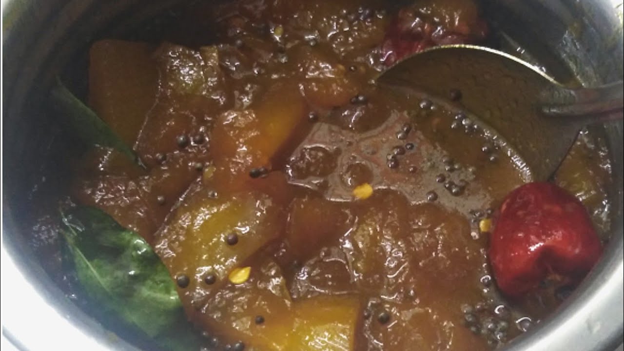 Tasty Mango Pachadi recipe| Easy to make Mango Jaggery Pachadi|மாங்காய் ...