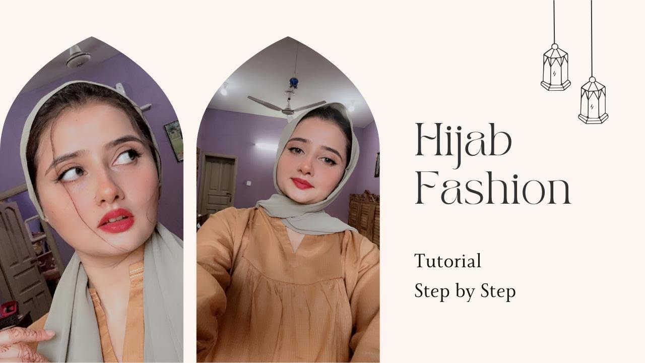 Hijab tutorial for girls | unique hijab | hijab | fashion | - YouTube