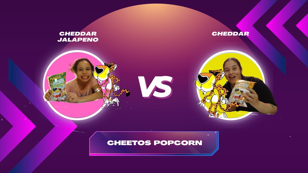 Battle of the Cheetos Cheddar Popcorn Vs. Cheddar Jalapeno - Which Will ...