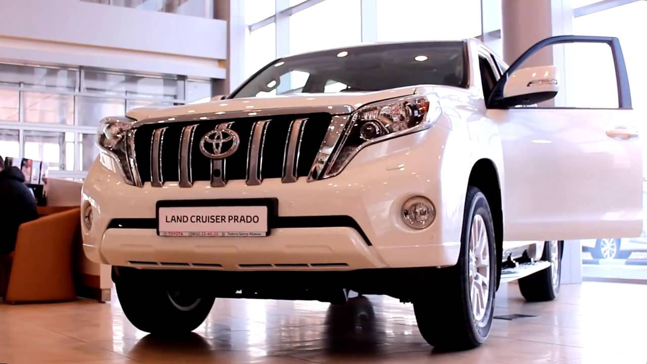 Тюнинг Toyota LC 150 NEW Выдвижные пороги от Modellista - YouTube