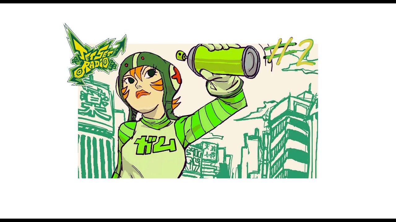 JSR - Jet Set Radio Let's Play! Part 2 Benten Cho & Kogane Cho! - YouTube