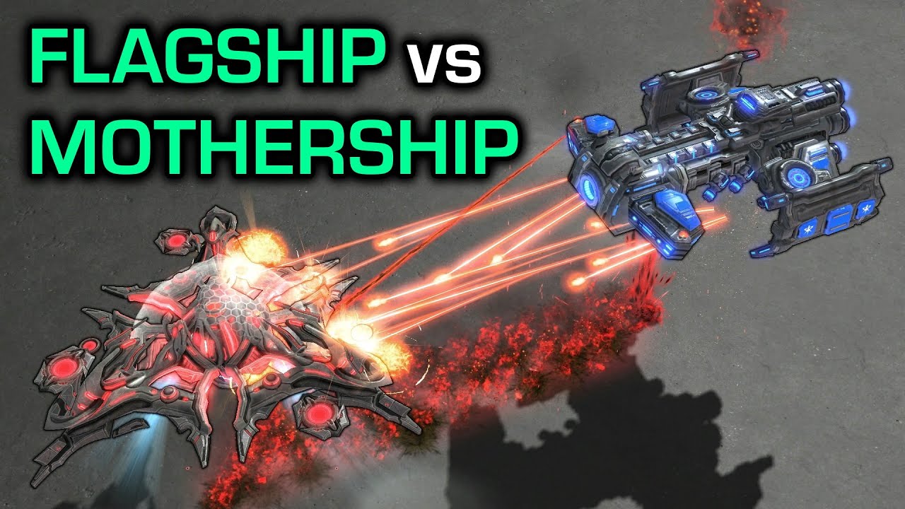 Alarak's Mothership vs Hyperion - YouTube