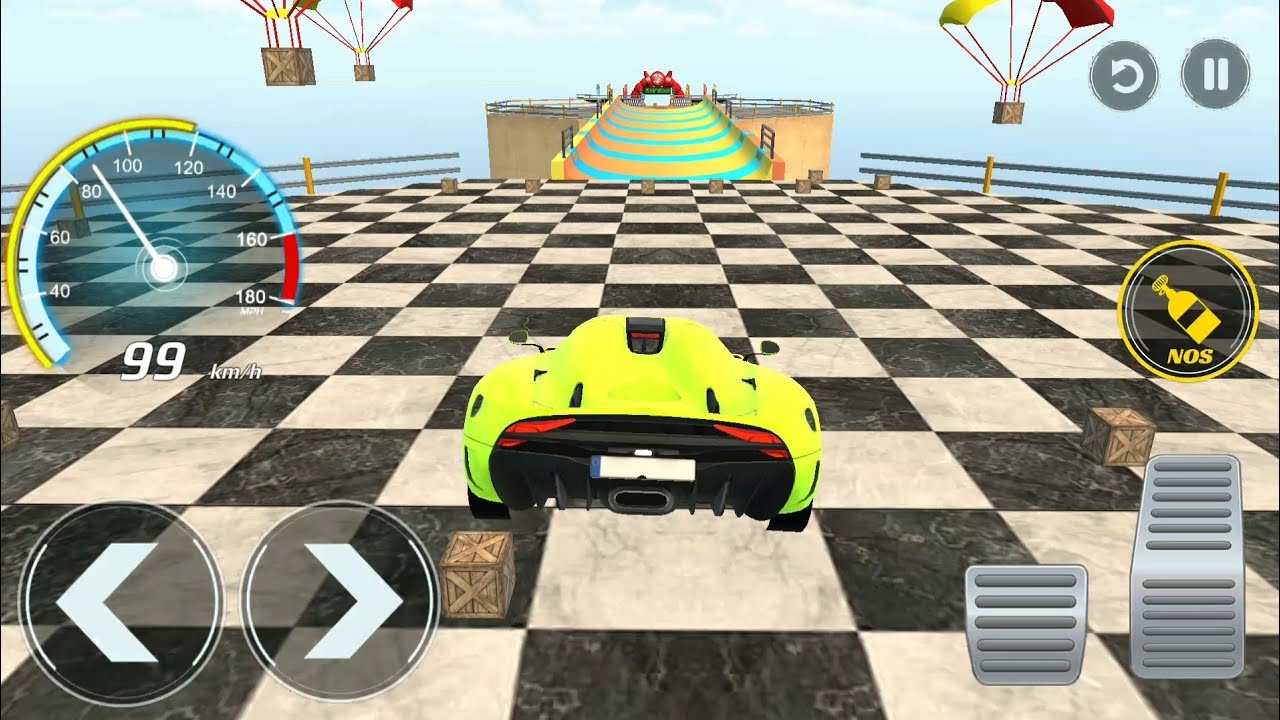 🚧 Mega Ramps Ultimate Race 3D - Luxury Car Games - Android Gameplay ...