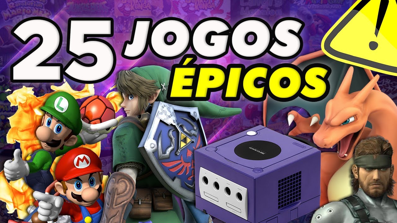 25 Jogos Épicos de Gamecube: Só os MELHORES JOGOS do GameCube! - YouTube