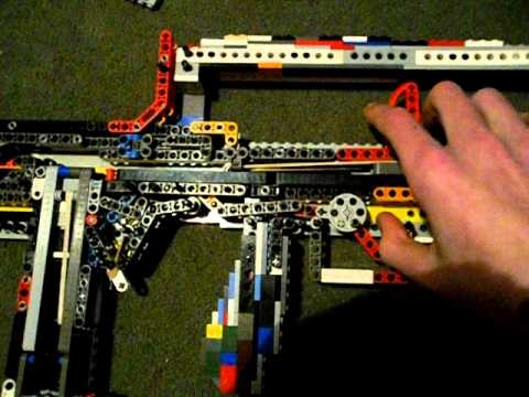 Jack Streat Lego Famas shooting Mech and Instructions preview - YouTube