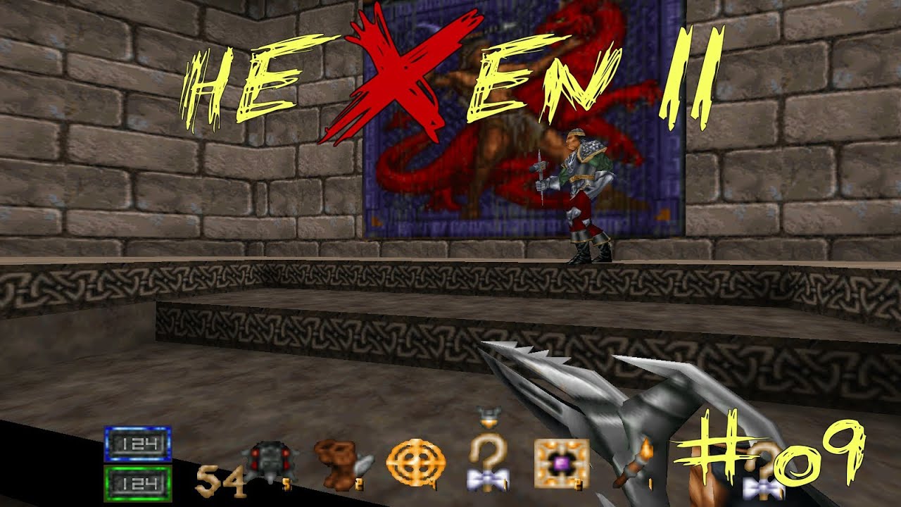 Let's Play Together HeXen II #09 [blind] - Treasury Key? gnarfh - YouTube