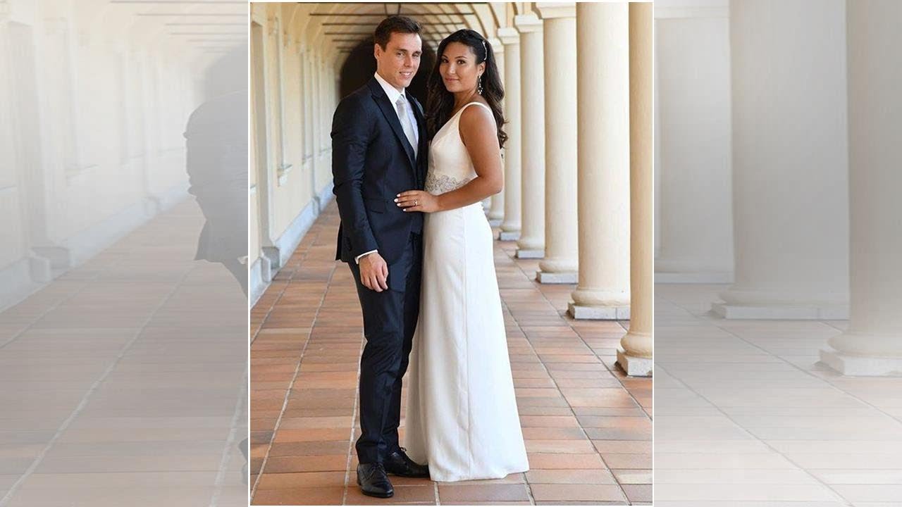 Primeras imágenes de la boda civil de Louis Ducruet y Marie Chevalier ...