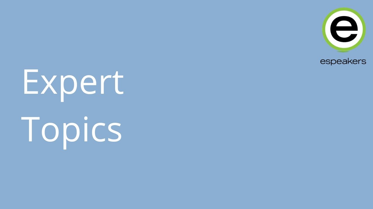 Expert Topics - YouTube