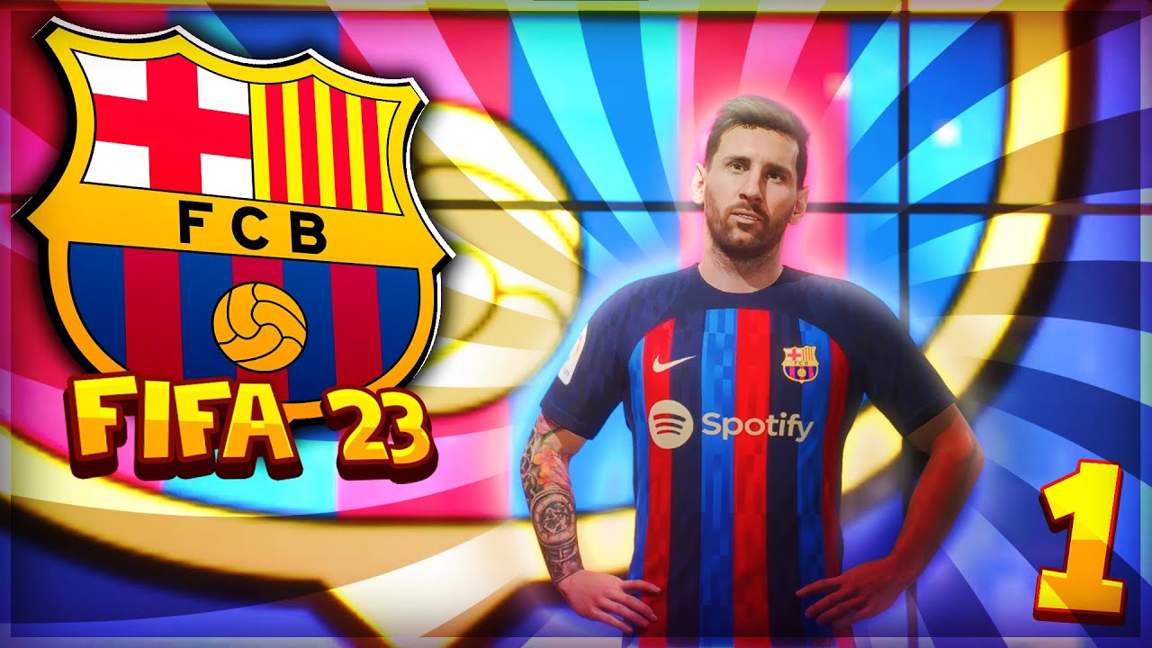 LIONEL MESSI REVINE LA BARCELONA! FIFA 23 - YouTube