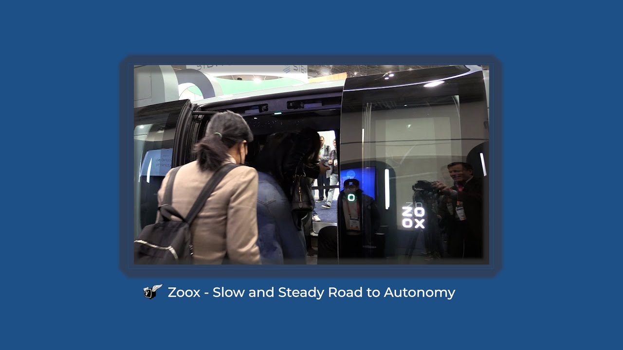 Zoox - Slow and Steady Road to Autonomy - #CES2023 - YouTube