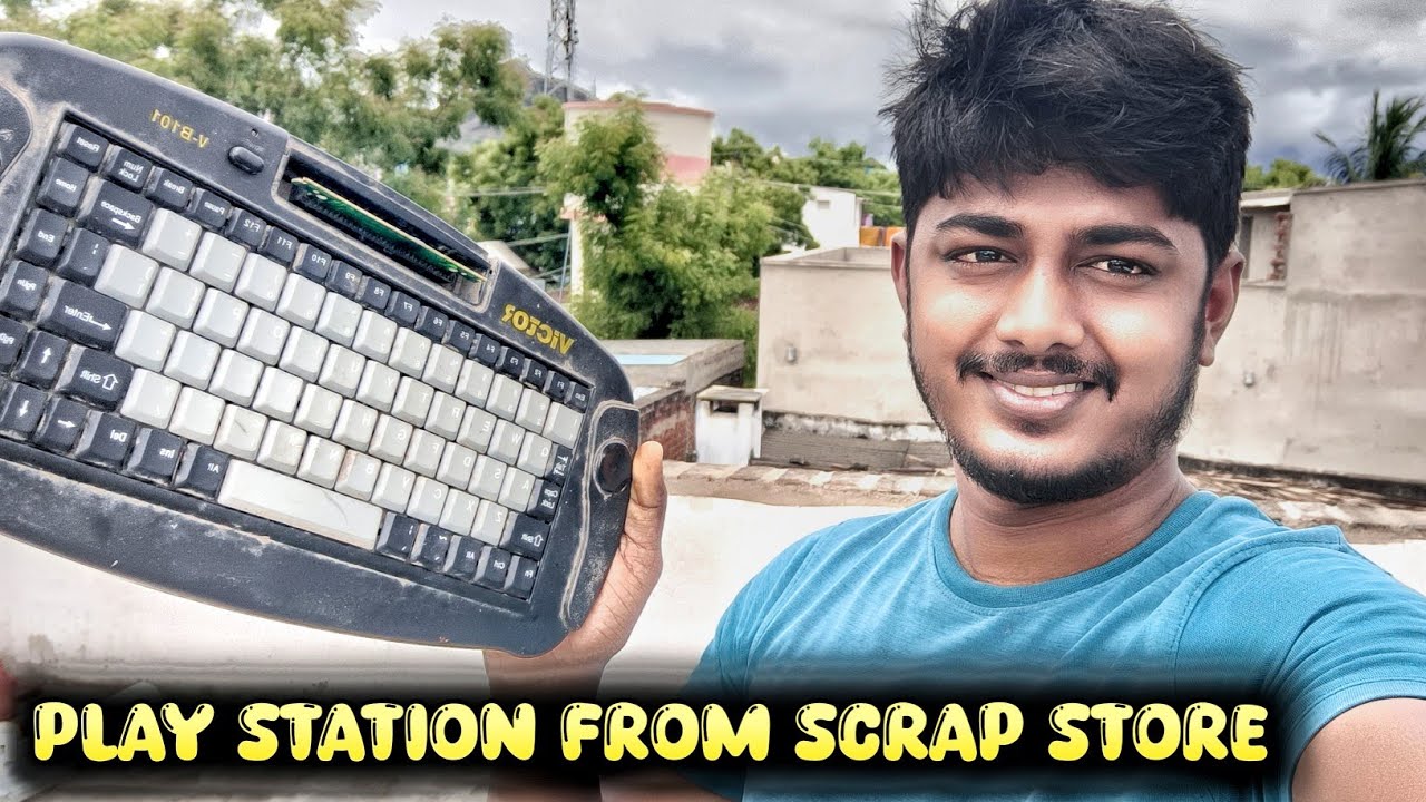 Full Video ️ || Play Station From Scrap Store - YouTube