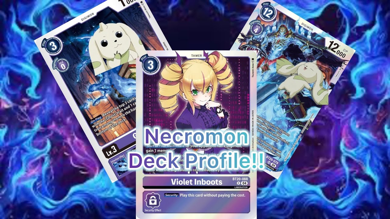 Necromon Deck Profile 2025!!!(spook your opponents board and delete ...