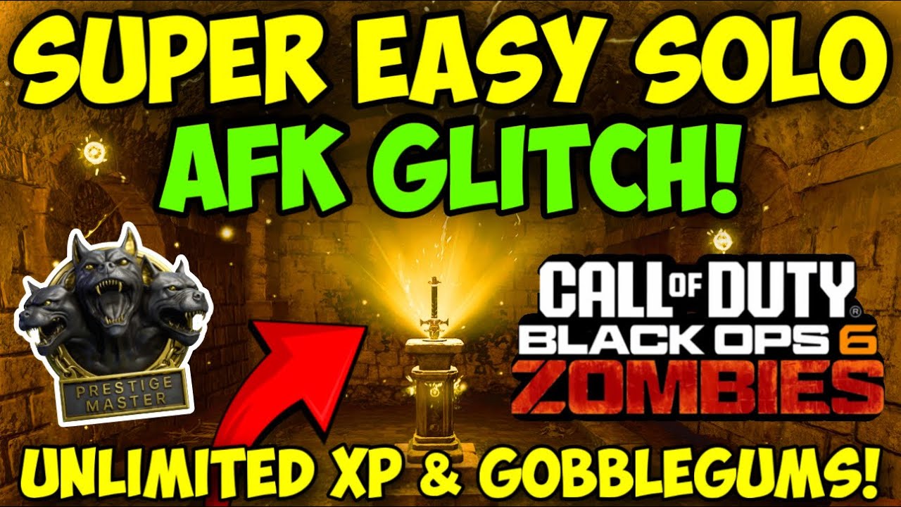 BO6 GLITCH: EASY SOLO UNLIMITED XP AFK GLITCH! (FAST CAMOS) PRESTIGE ...