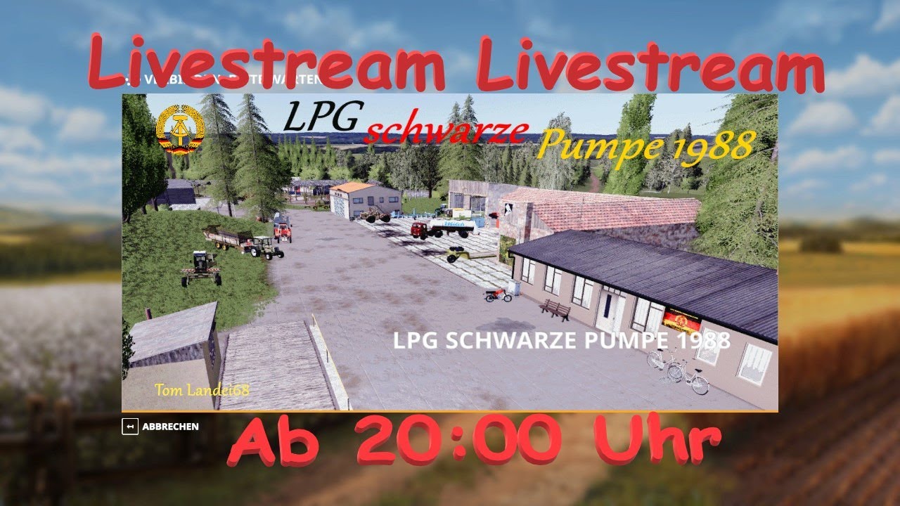 LS19 LPG Schwarze Pumpe 1988[Road to 300 Abos] [PC] - Das Stroh muss ...