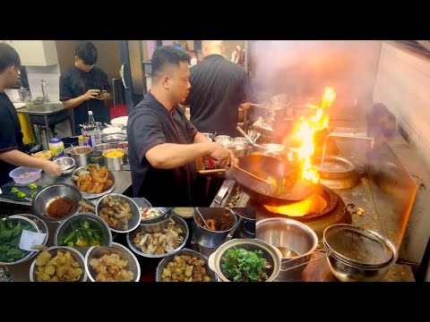 one dish in a minute hong kong stir-fry wik skill in Chinese town Show ...