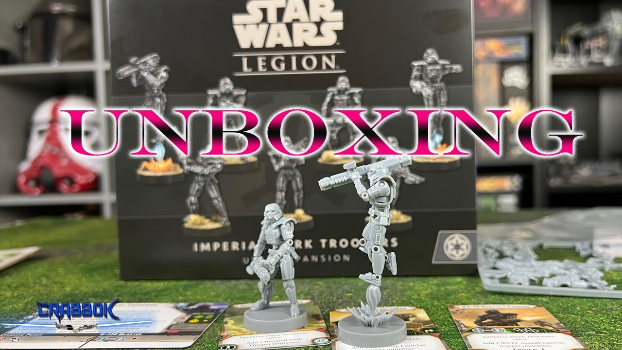 Imperial Dark Troopers - Star Wars Legion Expansion Unboxing - YouTube