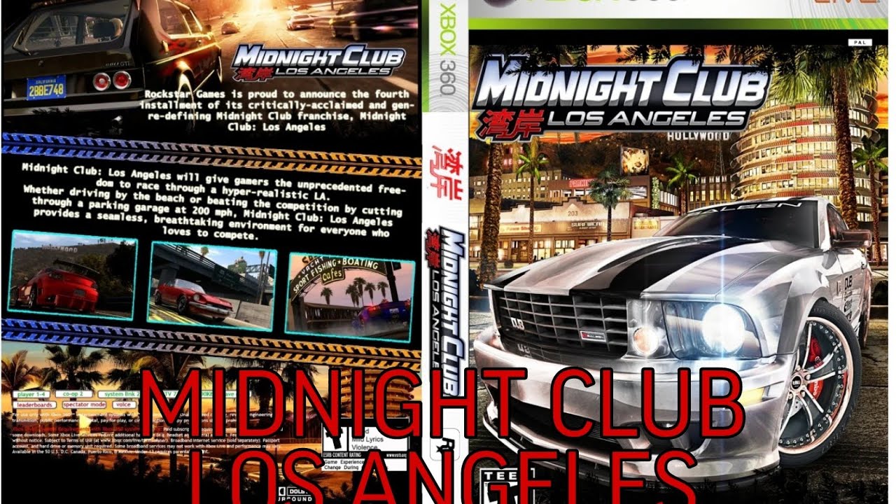xbox one midnight club los Angeles - YouTube