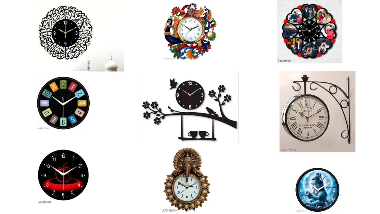 Wall clock collections from Meesho - YouTube