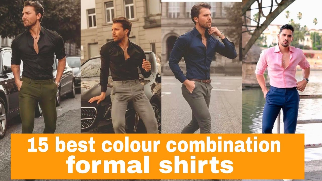 top 15 colour combination for formal shirts| men's fashion shirts ...