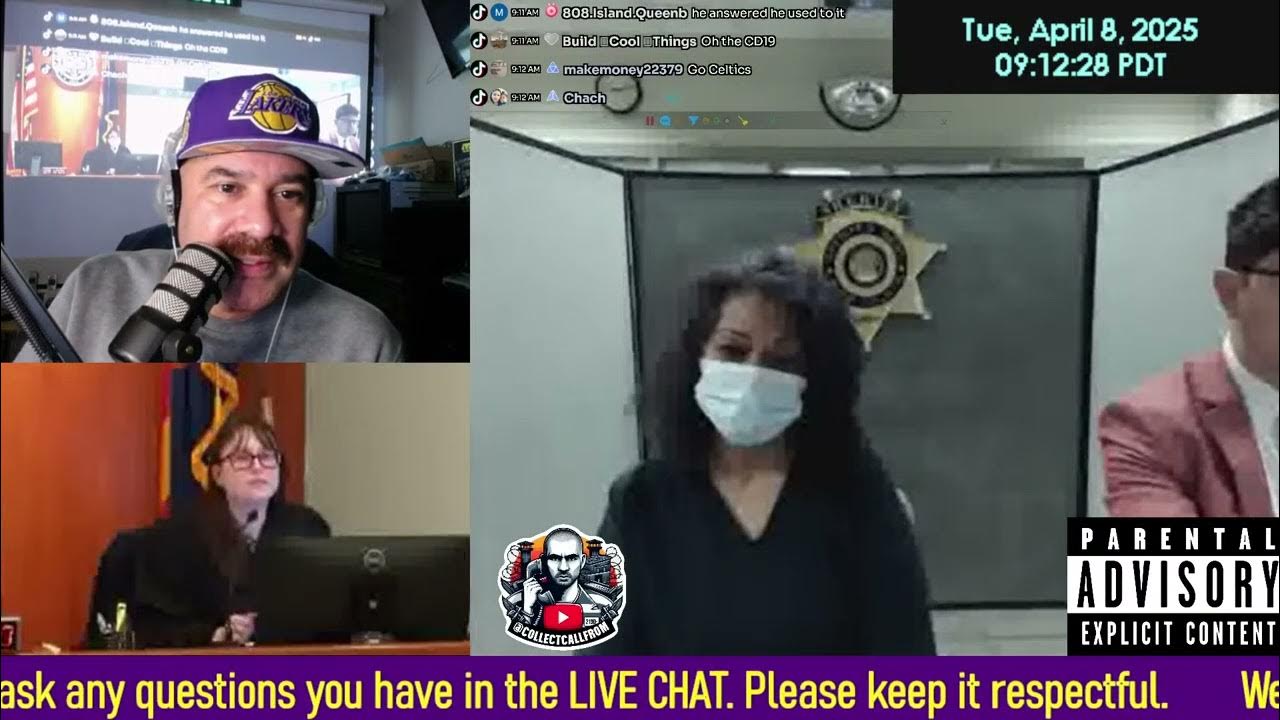 Initial appearance Pima County Superior Court ARIZONA 04/08/2025 9am PST - YouTube