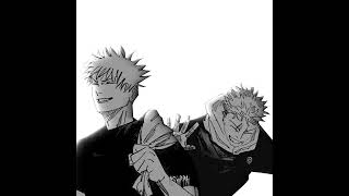 Itadori yuuji pats gojo on his back jujutsu kaisen man... | Doovi