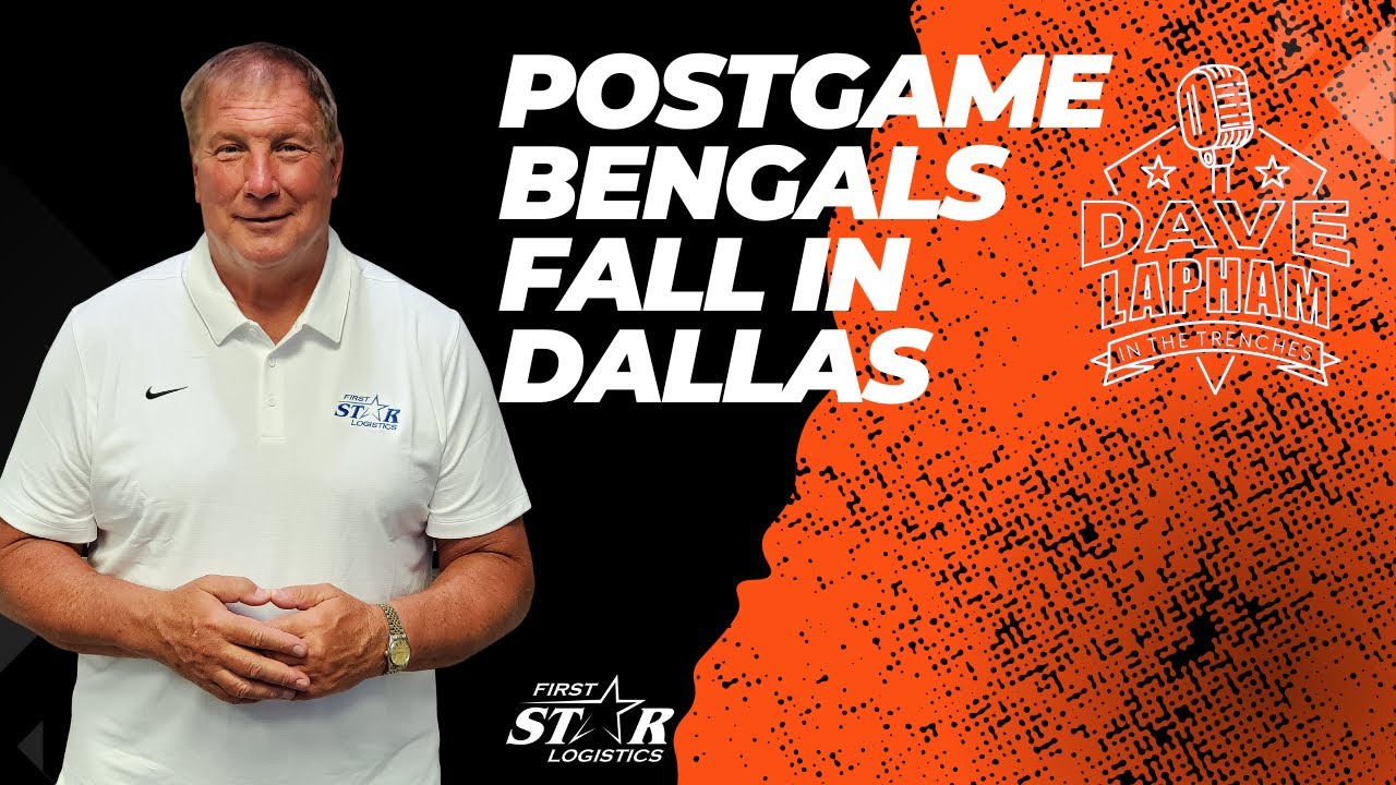 Dave Lapham Postgame | Cincinnati Bengals Fall In Dallas - YouTube
