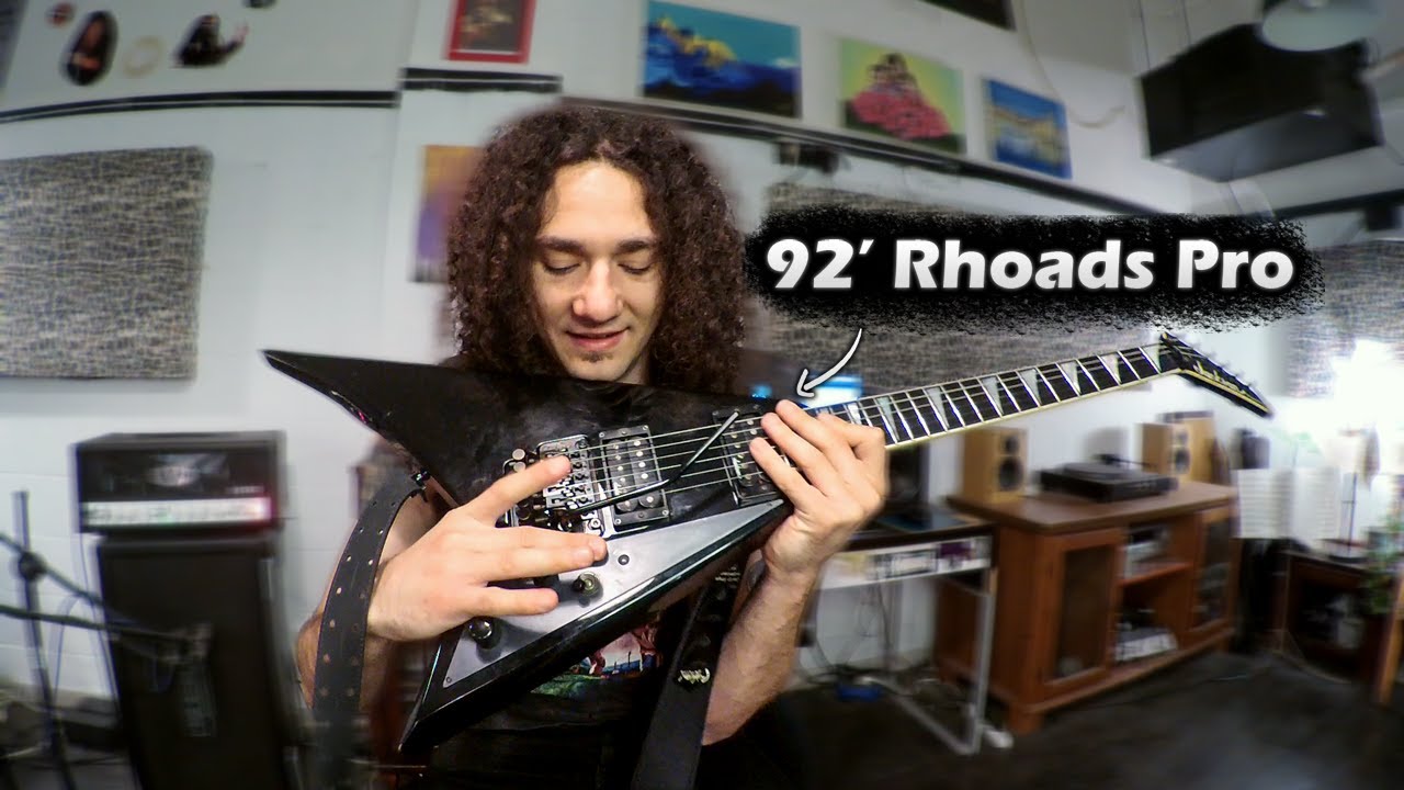 92' Jackson Rhoads Pro Demo & Review - YouTube