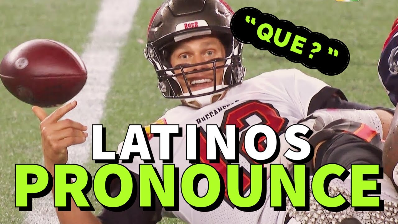 Latinos PRONOUNCE - NFL Edition with Kamran Pasha - YouTube