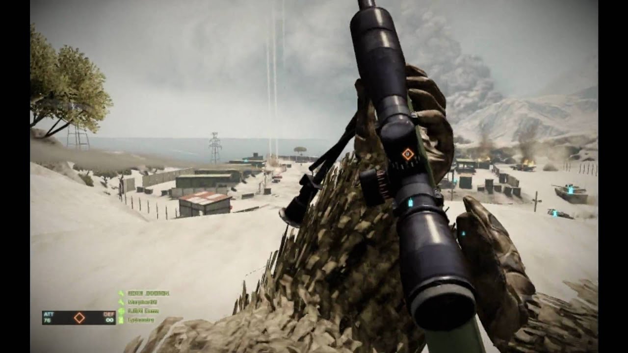 BFBC2: Sniper Gameplay Part 2 by Cazza - YouTube