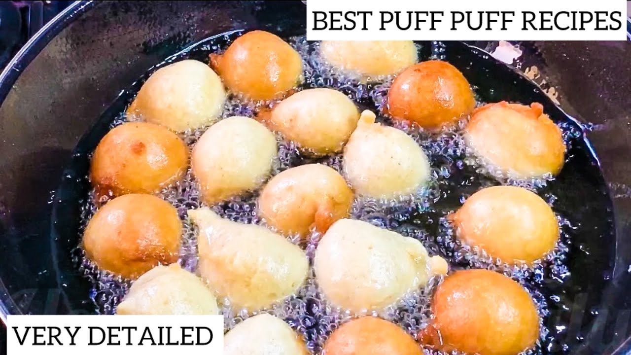 How to Make PUFF PUFF/ 2 Easy Ways to Make the Perfect PUFF PUFF - YouTube