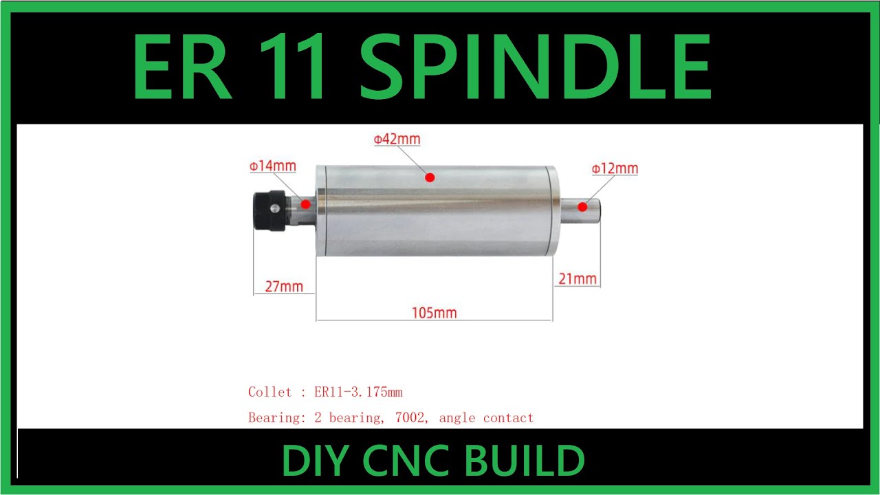 3018 CNC BUILD PART 14 - ER 11 SPINDLE UNBOXING - YouTube