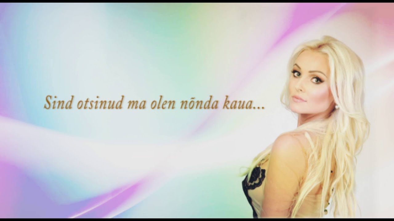 Grete Klein & Margus Vaher - Ma valin Sind - YouTube