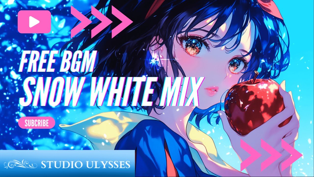 【FREE BGM】 Snow white MIX ～配信・ゲーム・作業・勉強・睡眠・ドライブ・癒し音楽～ - YouTube