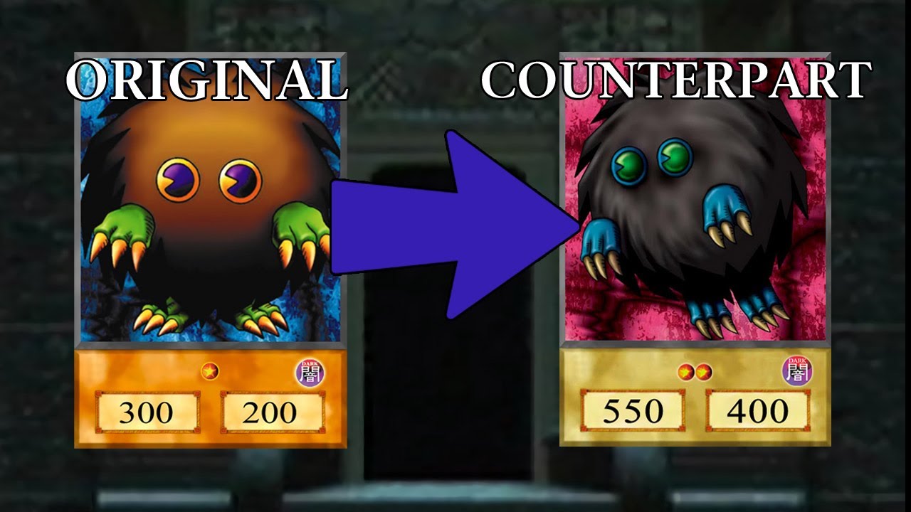 Yu-Gi-Oh! Original Monster Cards and their Counterparts - YouTube