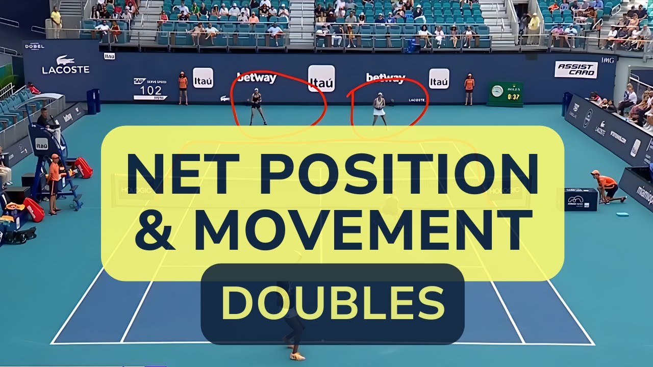 Net Position & Movement in Doubles Tennis (O - N - D) - YouTube