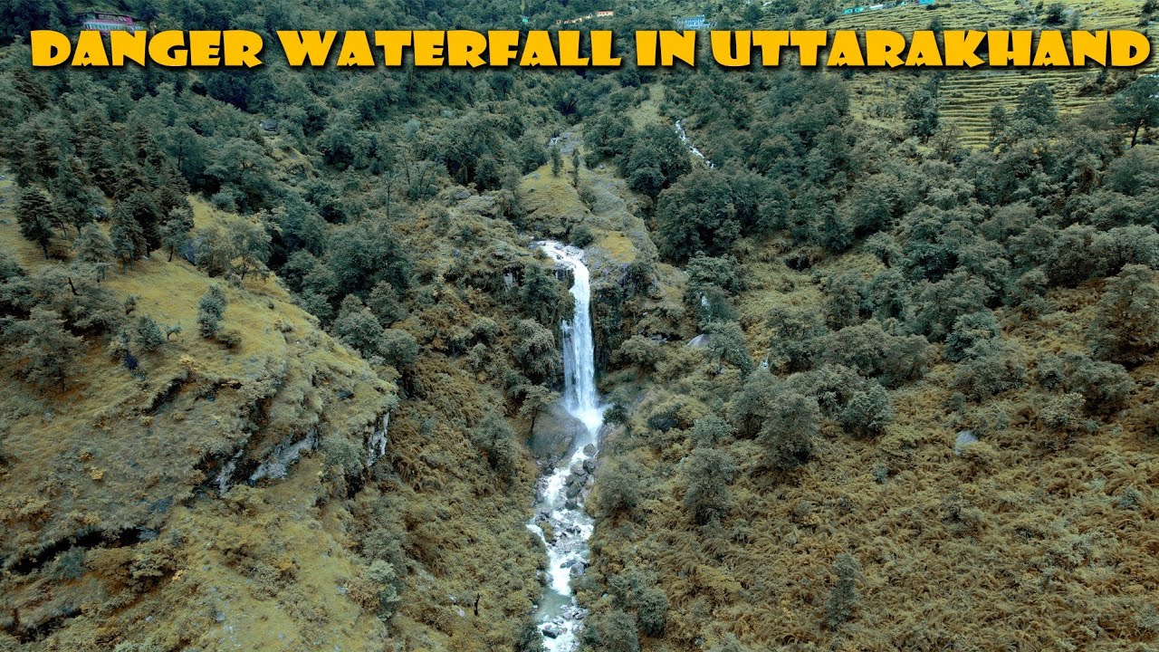 DANGER WATERFALL IN UTTARAKHAND || BEST WATERFALL OF MY LIFE - YouTube