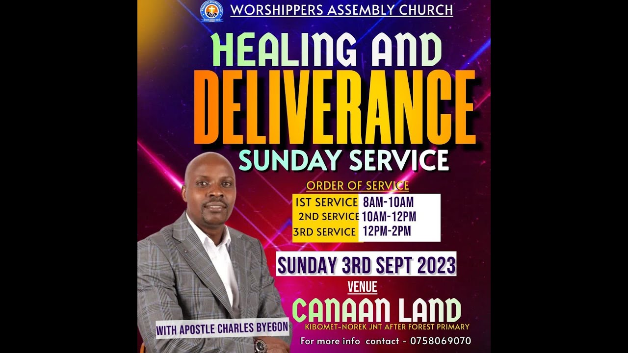 HEALING AND DELIVERANCE SUNDAY 2ND SERVICE || 3RD SEP 2023 - YouTube
