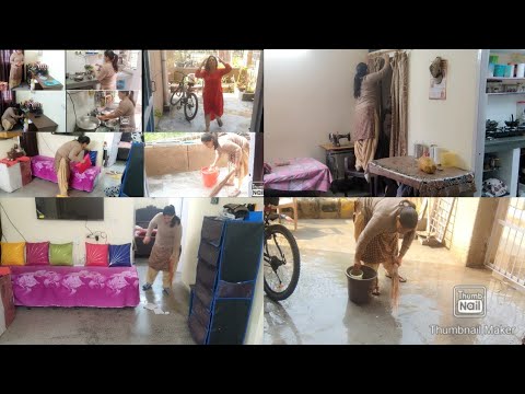 🌄My morning full house cleaning routine In Winter 💁‍♀️house wife cleaning vilog🌺 daily vilog 💕