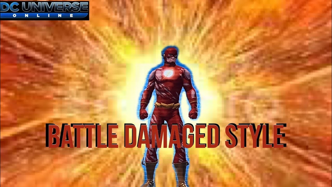 DC Universe Online | Battle Damaged Flash - YouTube