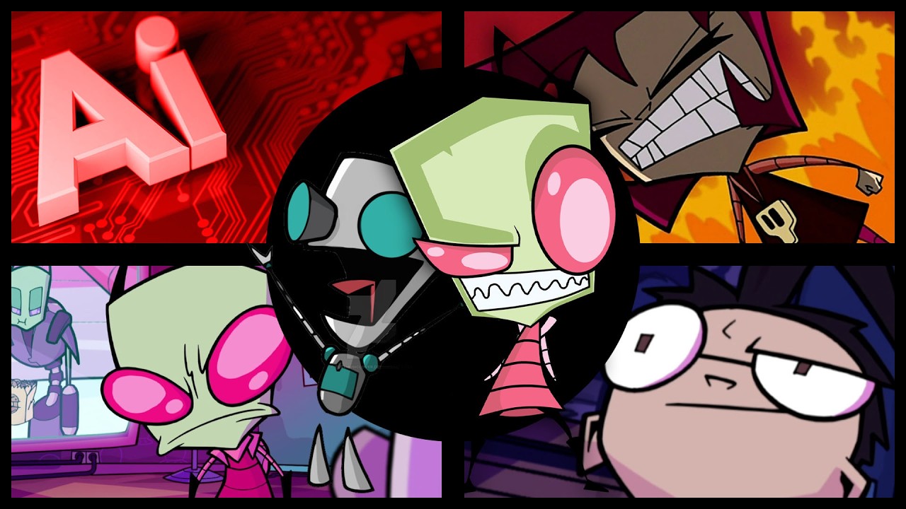 What if AI made an Invader Zim Song? - YouTube