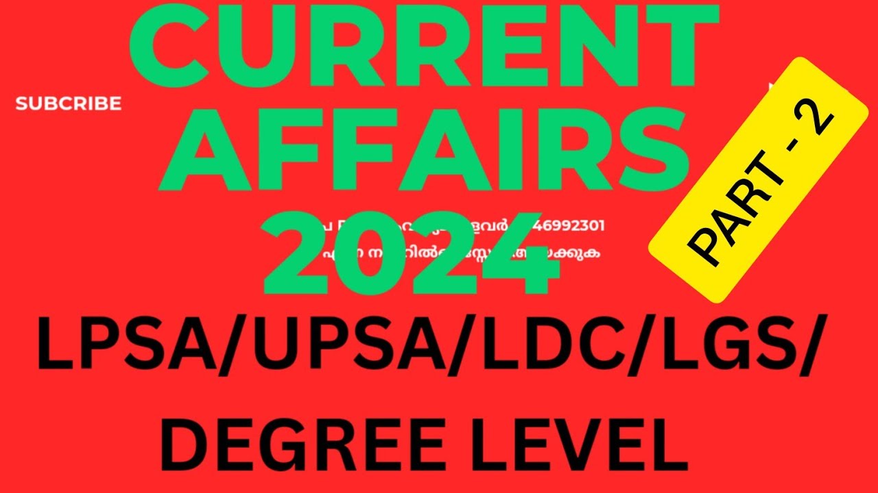 CURRENT AFFAIRS 2024/LDC/LGS/LPSA/UPSA/DEGREE LEVEL CURRENT AFFAIRS/@talentplustutorial5299 ...