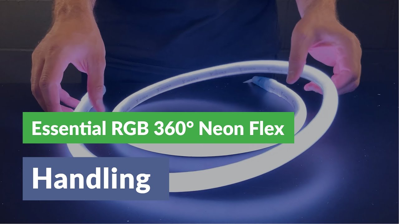 How to Handle Essential Series RGB Colour Change RGB LED Neon Flex ...