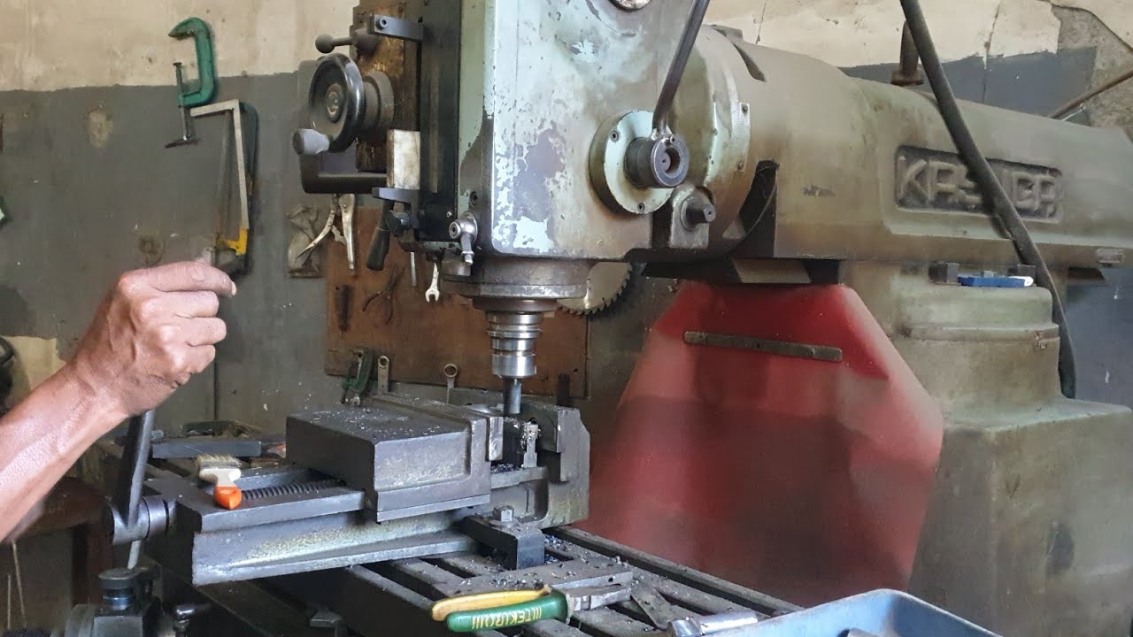 MILLING MACHINE JOB WORK - YouTube
